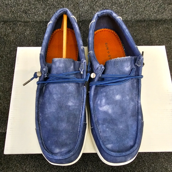 Sun + Stone | Shoes | Sunstone Men Brian Denim Tie Dye Size 8 New With ...